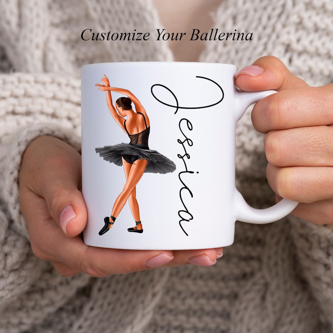 Personalized Ballerina Gifts, Ballet Mug, Recital Gift, Gift for ...