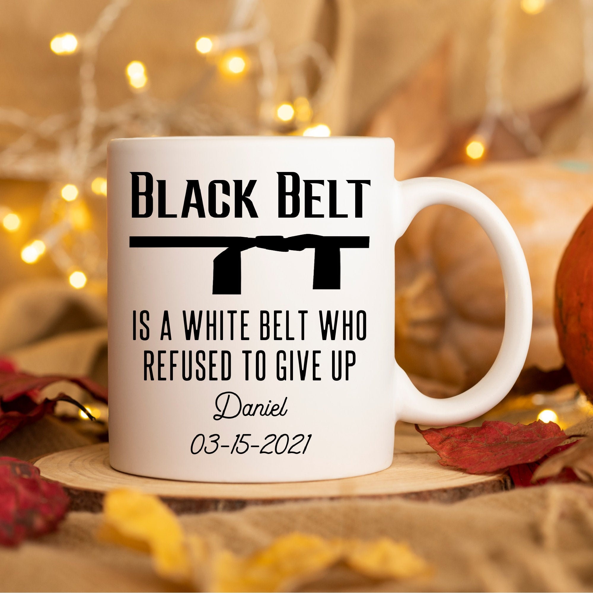 New Black Belt Gifts, Congratulations on Black Belt, Martial Arts Black ...