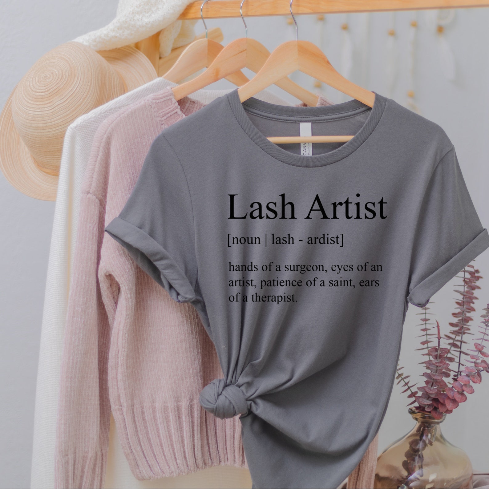 Lash Artist Definition T-shirt Lash Shirt Eyelashes Shirt Lash - Etsy
