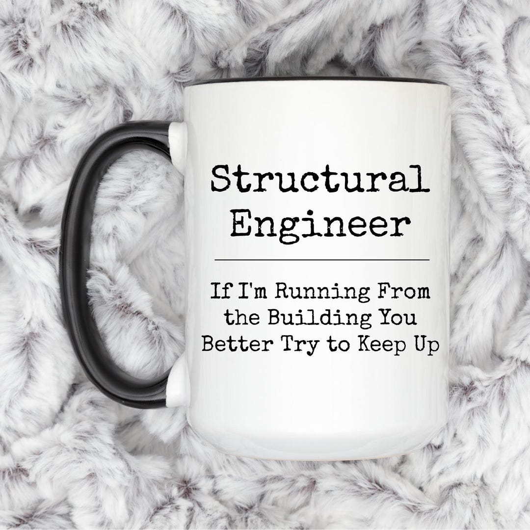 Structural Engineering Mug, Gift for Structural Engineer, Engineering ...