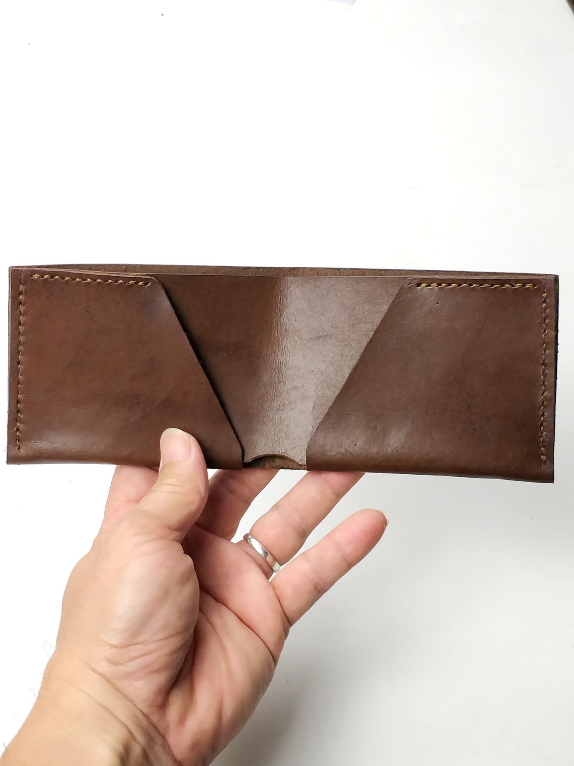 Handmade Leather Bifold Wallet,mens Wallet,groomsmen Gift,personalized ...