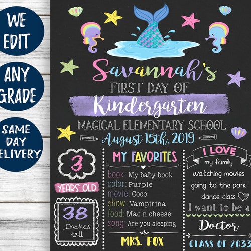 Second Grade Here I Come First Day of School Sign Back to - Etsy