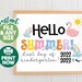 Last Day of Kindergarten Chalkboard Printable - Last Day of School Sign ...