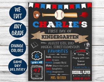 First Day of Senior Year Sign Last First Day Printable - Etsy