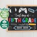Baseball First Day of School Sign Boys Back to School Sign Printable ...