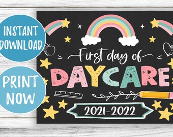 1st Day of Daycare | Etsy