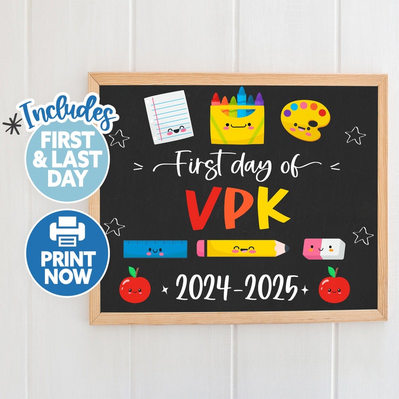 Vpk Sign - Etsy