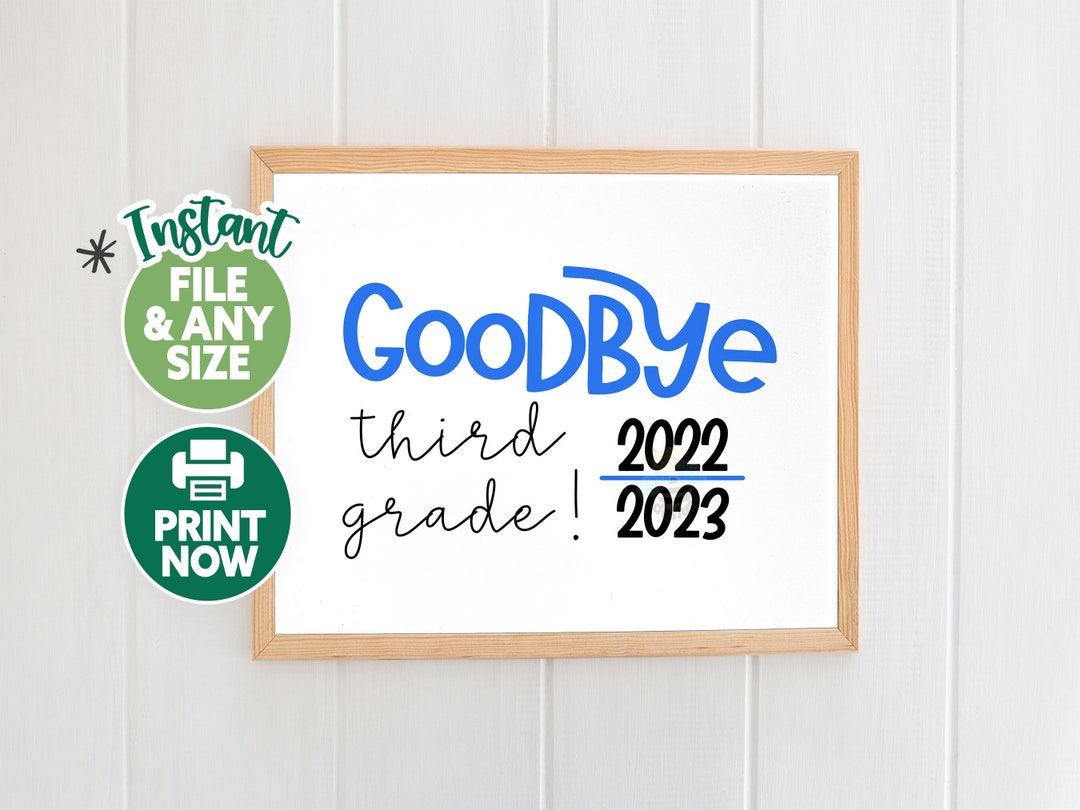 Boy Last Day of Third Grade Printable - Gaming Last Day of 3rd Grade ...