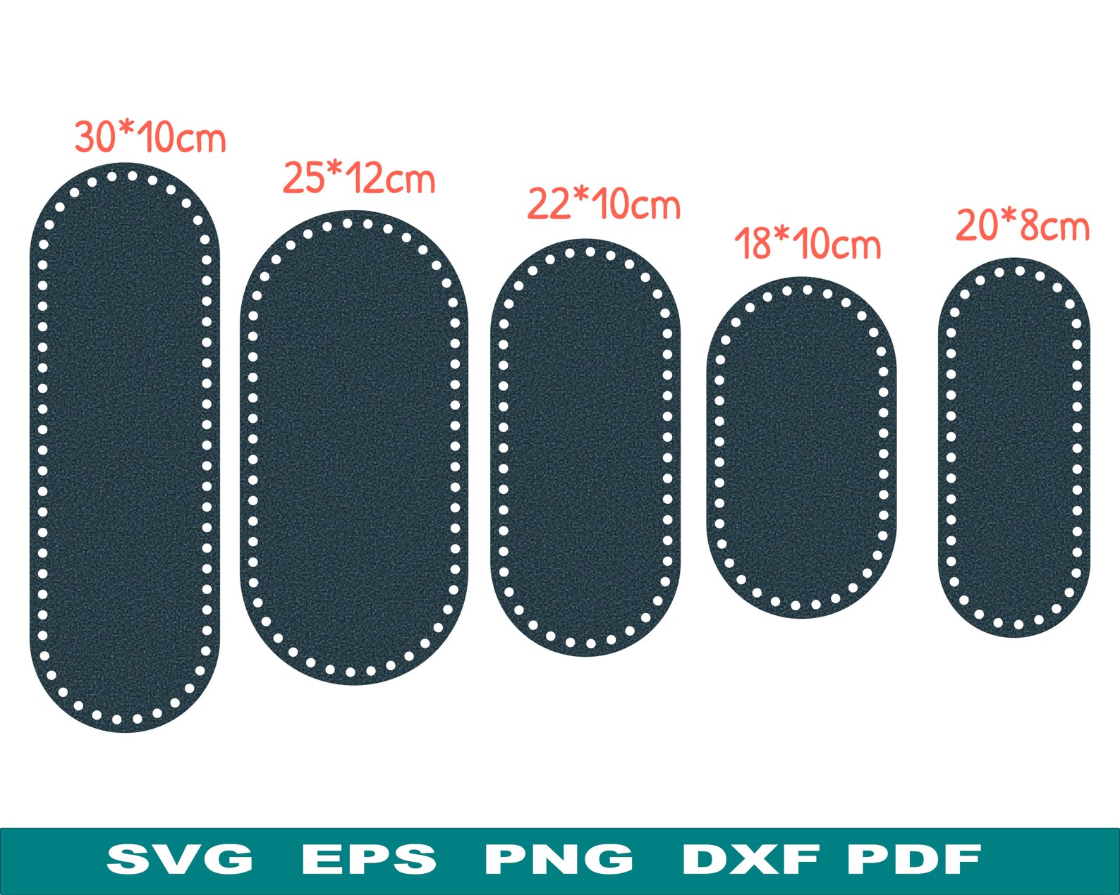 Oval Bottom for Knitted Bag Svg,leather Bag Accessories Handmade Bottom ...