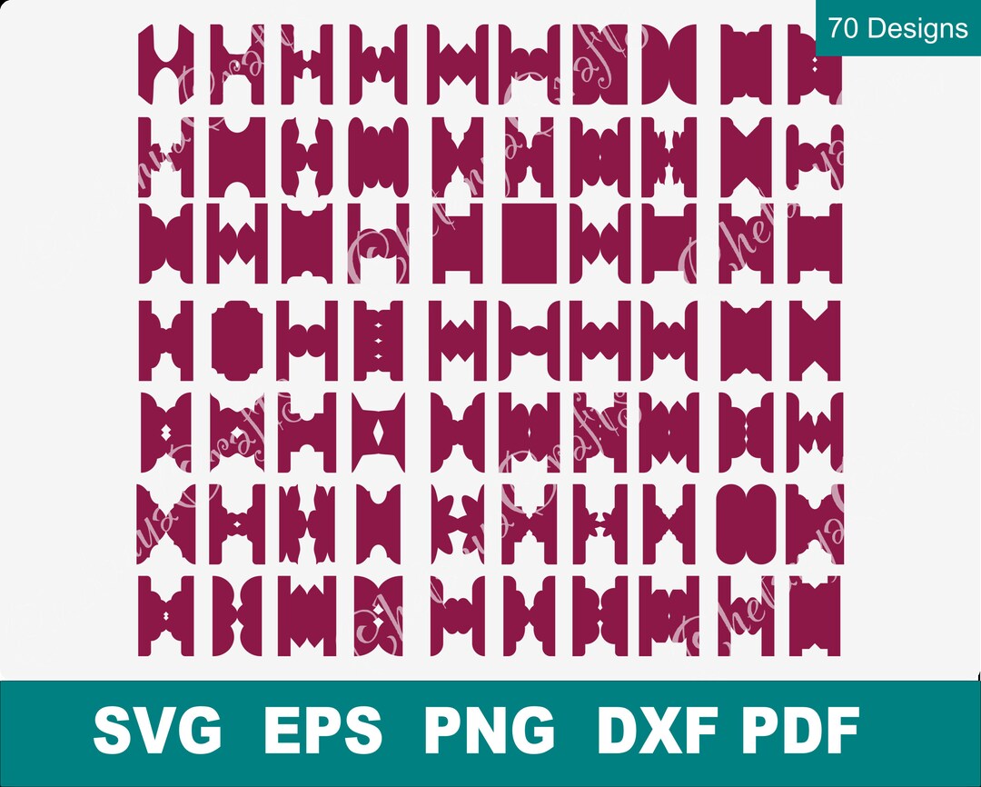 Double Folder Tabs Svg,,journal Tabs Template,file Page Tabs Digital ...