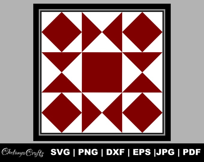 Geometric Patterns quilt Blocks SVG Cut Files Printable JPG PNG Sewing ...