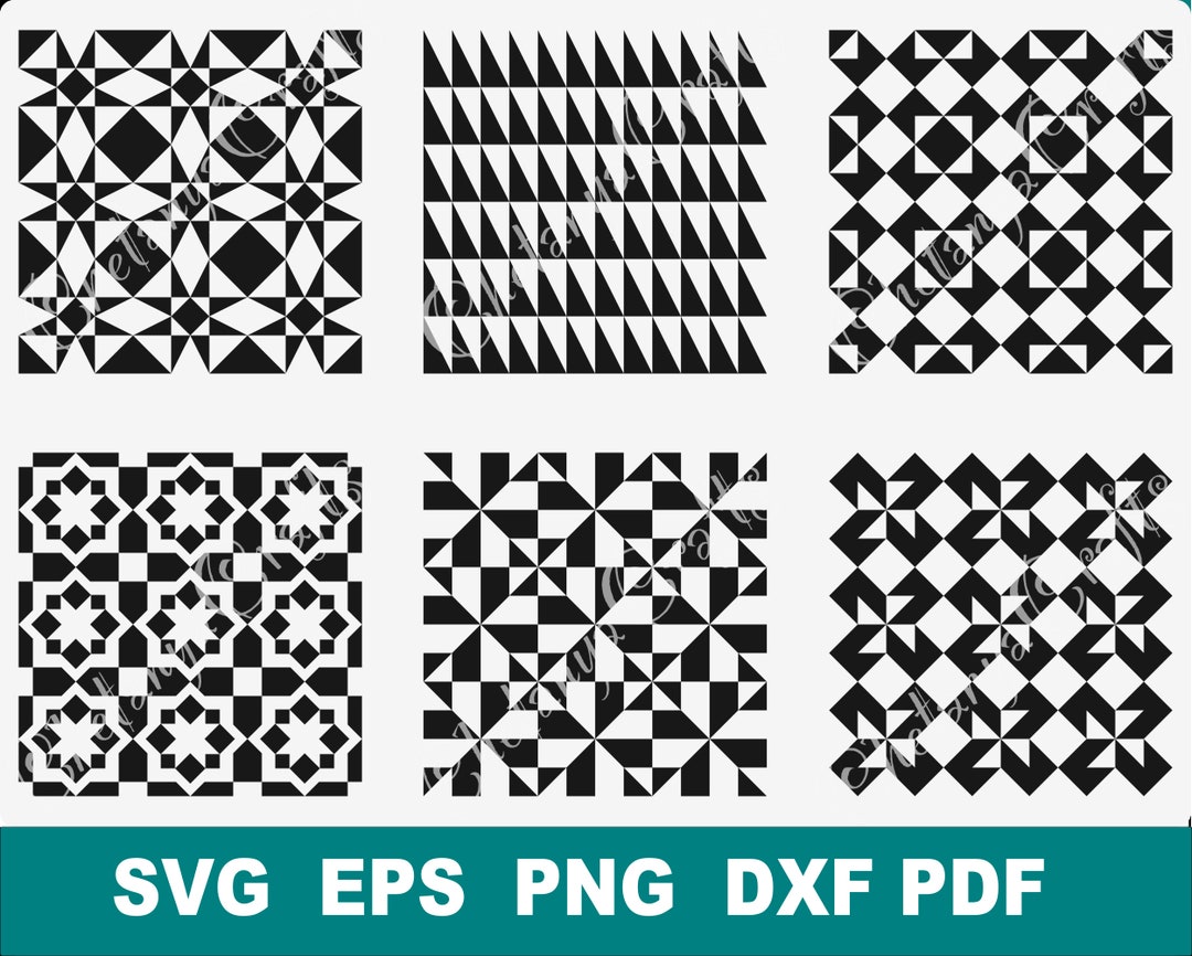 Seamless Patterns Svg Bundle, Repetitive Design, Decorative Background ...