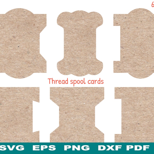 Embroidery Thread Card Svg - Etsy