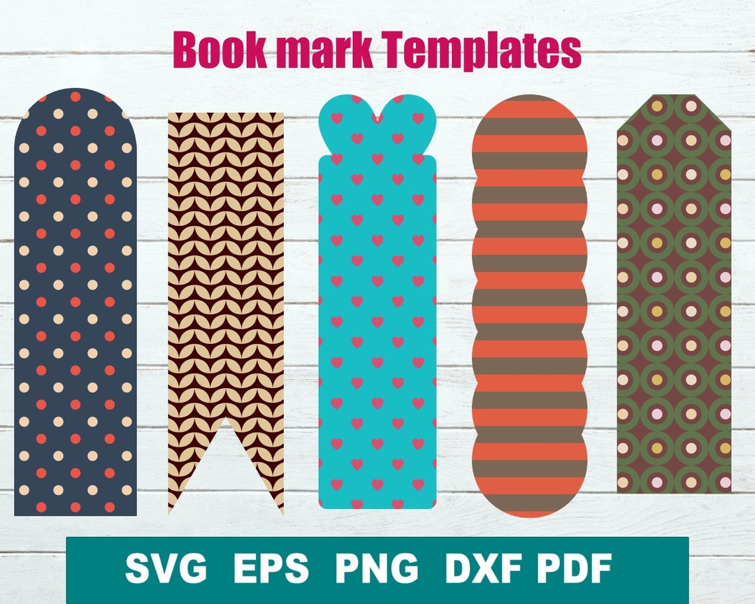 Bookmark Template Svg, Bookmark Svg Bundle,bookmark Template Svg ...
