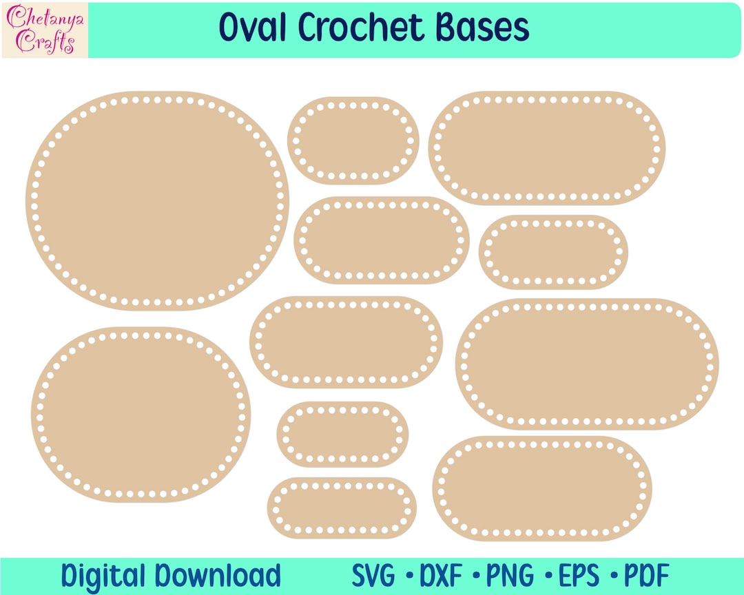 Crochet Bag Base,oval Shape Basket Bottoms,purse Making, DIY Bag Making ...