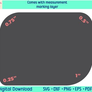 Corner Card,rounded Corner Template,corner Radius Template,corner ...