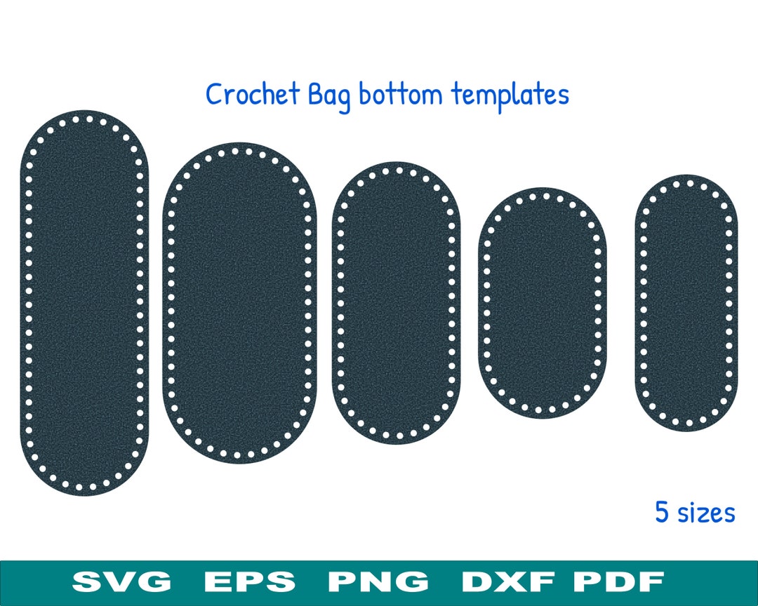 Oval Bottom for Knitted Bag Svg,leather Bag Accessories Handmade Bottom ...