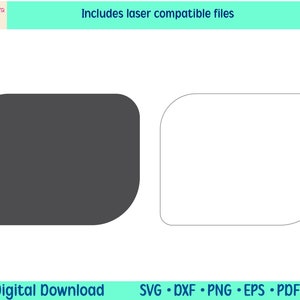 Corner Card,rounded Corner Template,corner Radius Template,corner ...