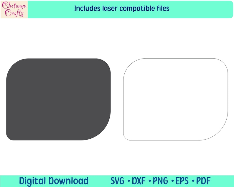 Corner Card,rounded Corner Template,corner Radius Template,corner ...