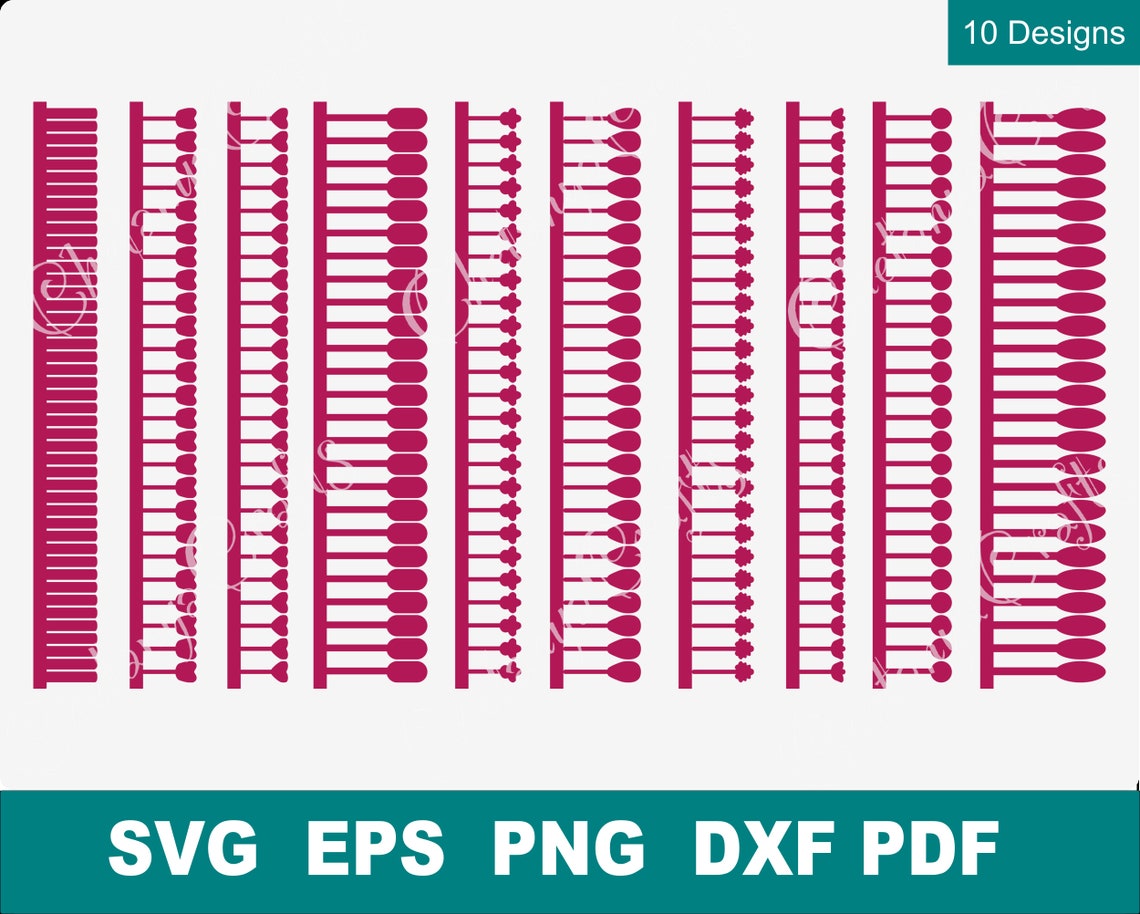 Pompom Paper Flower SVG Templaterolled Fringe Stamen Paper - Etsy Canada