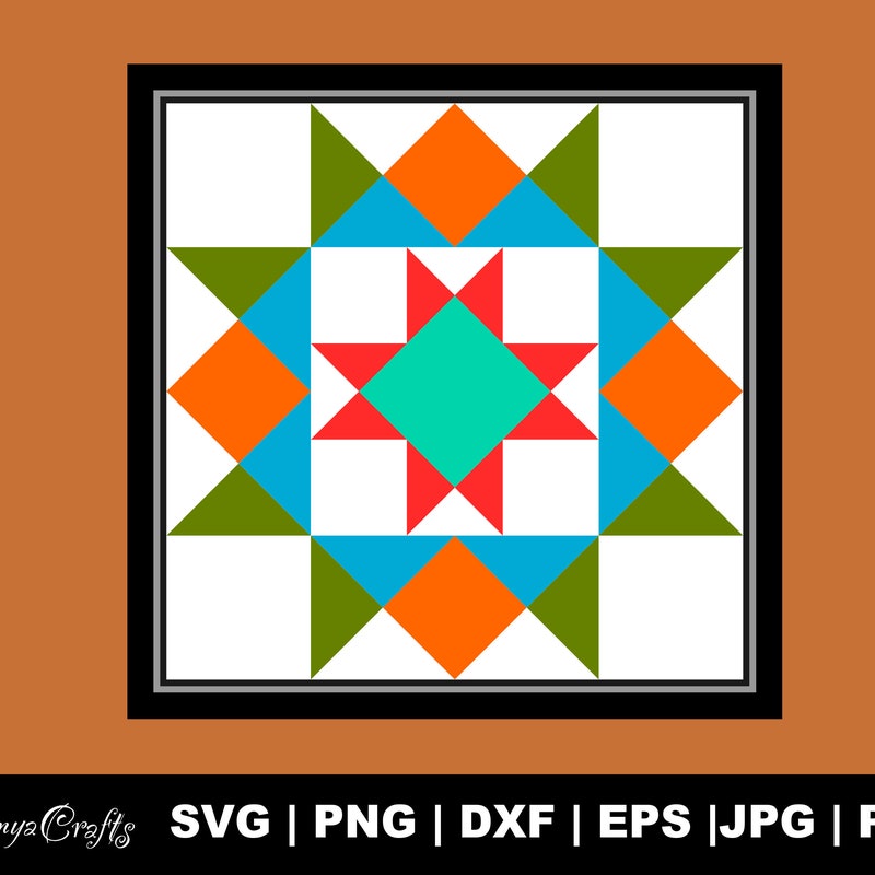 Quilt Block Art - Etsy