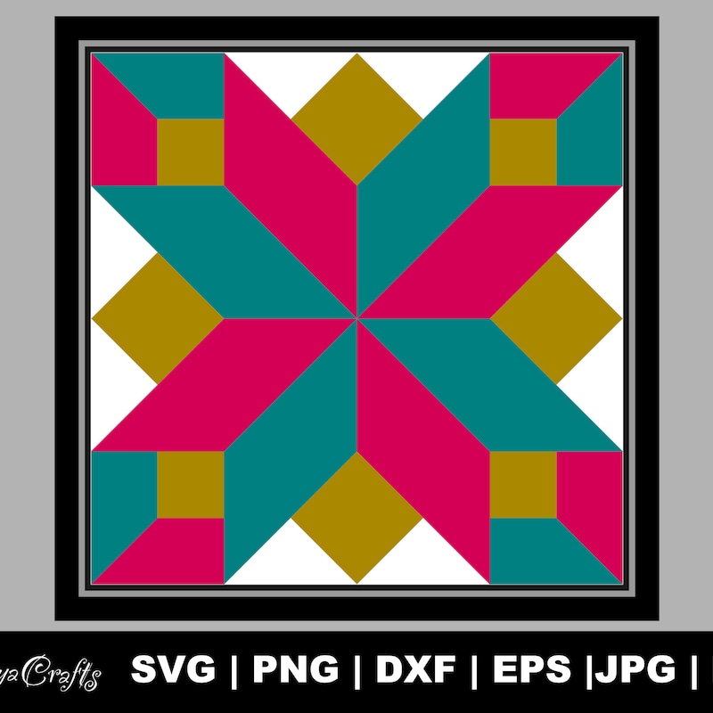 Barn Quilt Svg - Etsy