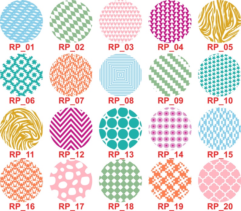 Acrylic Keychain SVG Round Pattern Svg Circle Patterns Svg - Etsy