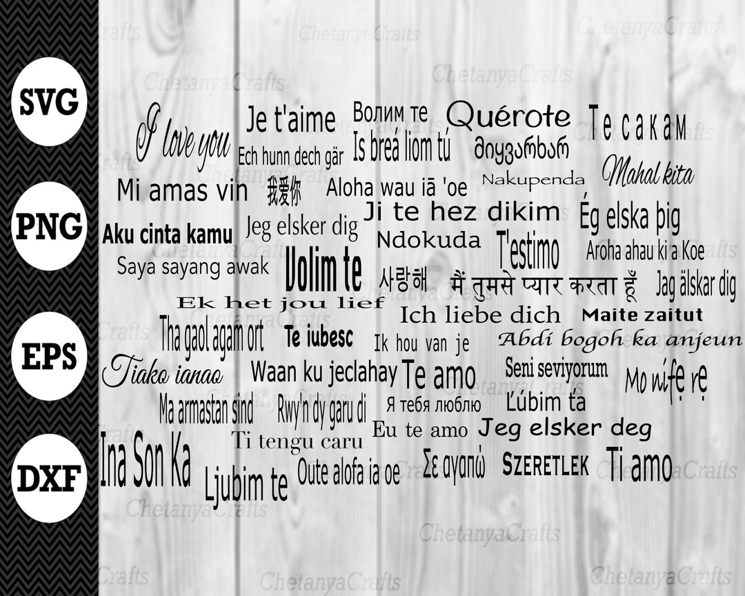 I Love You Expressed In Multiple Languages SVG Cricut Cut Files i-love-you-expressed-in-multiple-languages-svg-cricut-cut-files