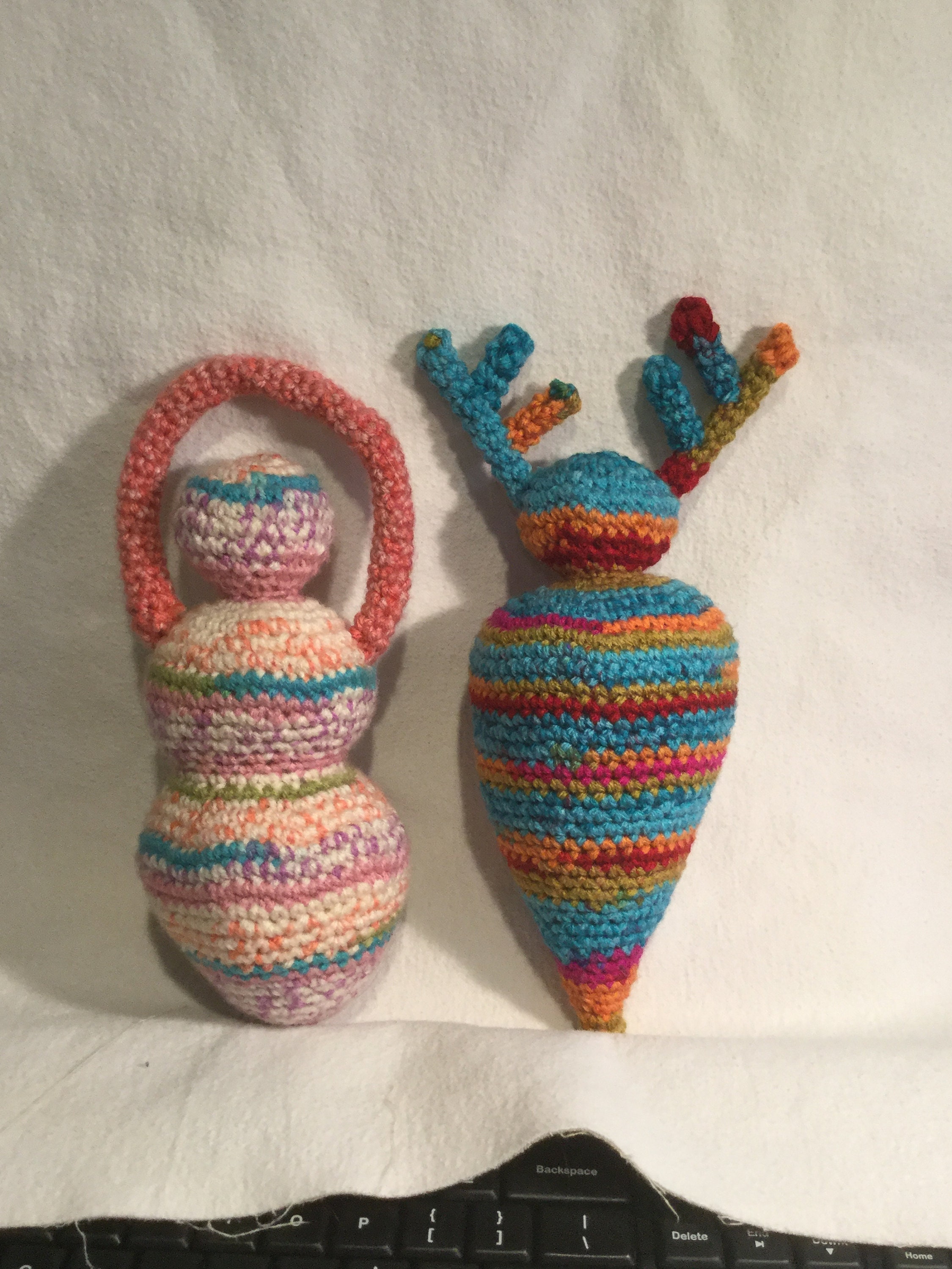 2 PATTERNS Only of Both Crochet Goddess and Horned God Doll Amigurumi ...