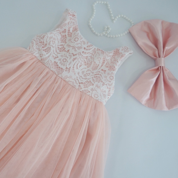 Ivory Flower Girl Dress Etsy