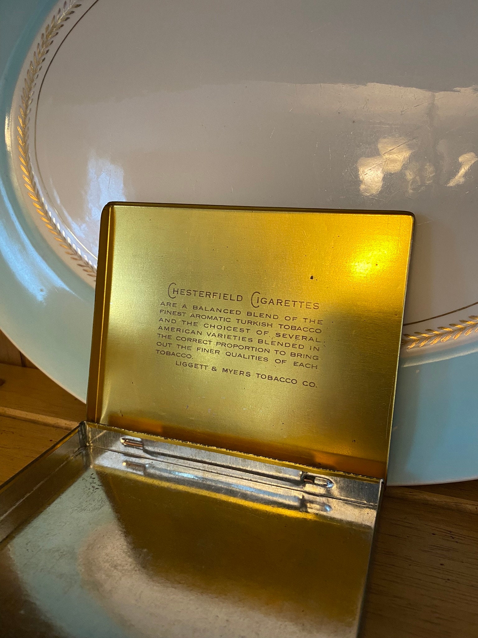 Vintage Chesterfield Cigarettes Metal Box, Advertising Piece, - Etsy