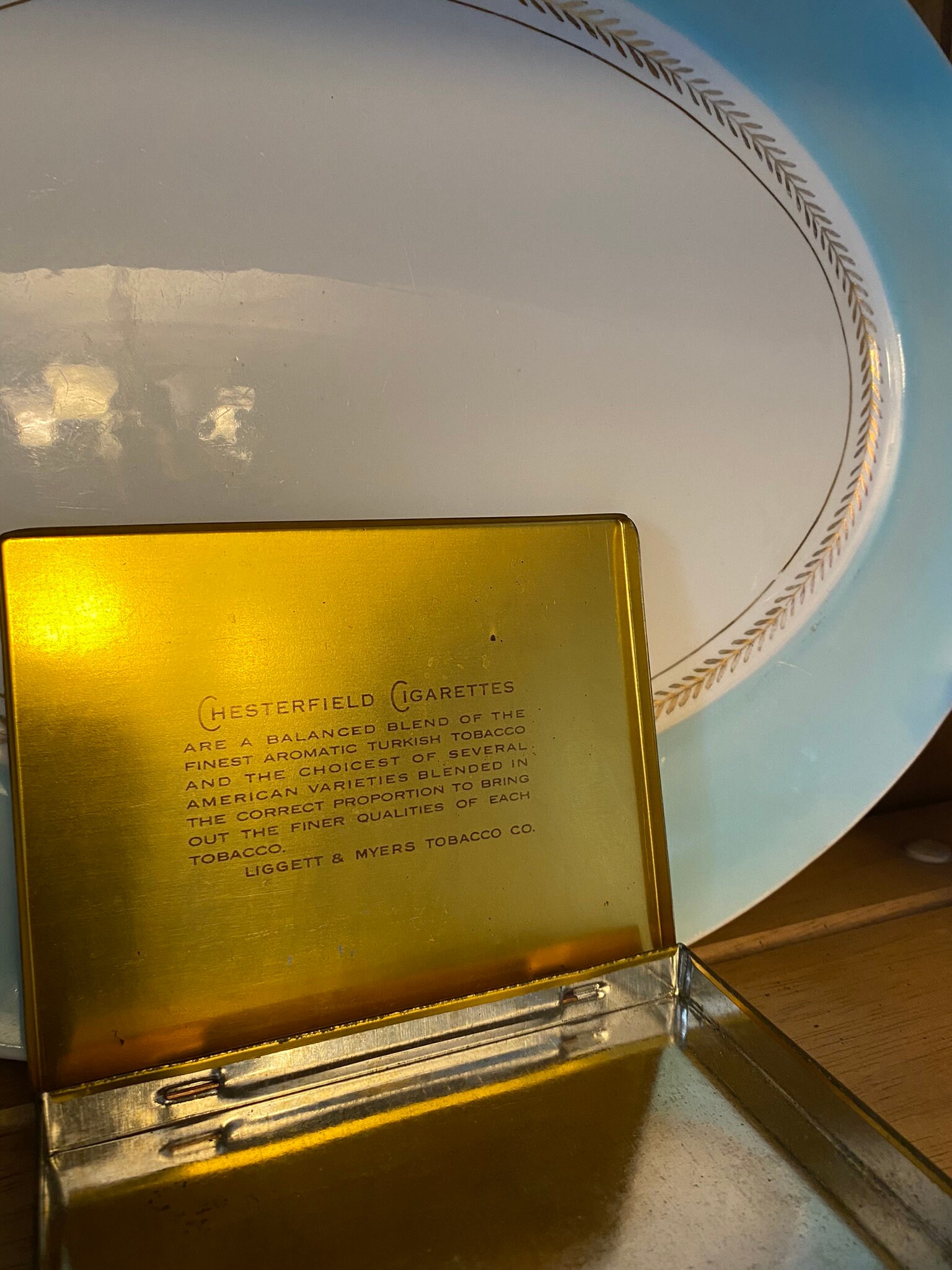 Vintage Chesterfield Cigarettes Metal Box, Advertising Piece, - Etsy