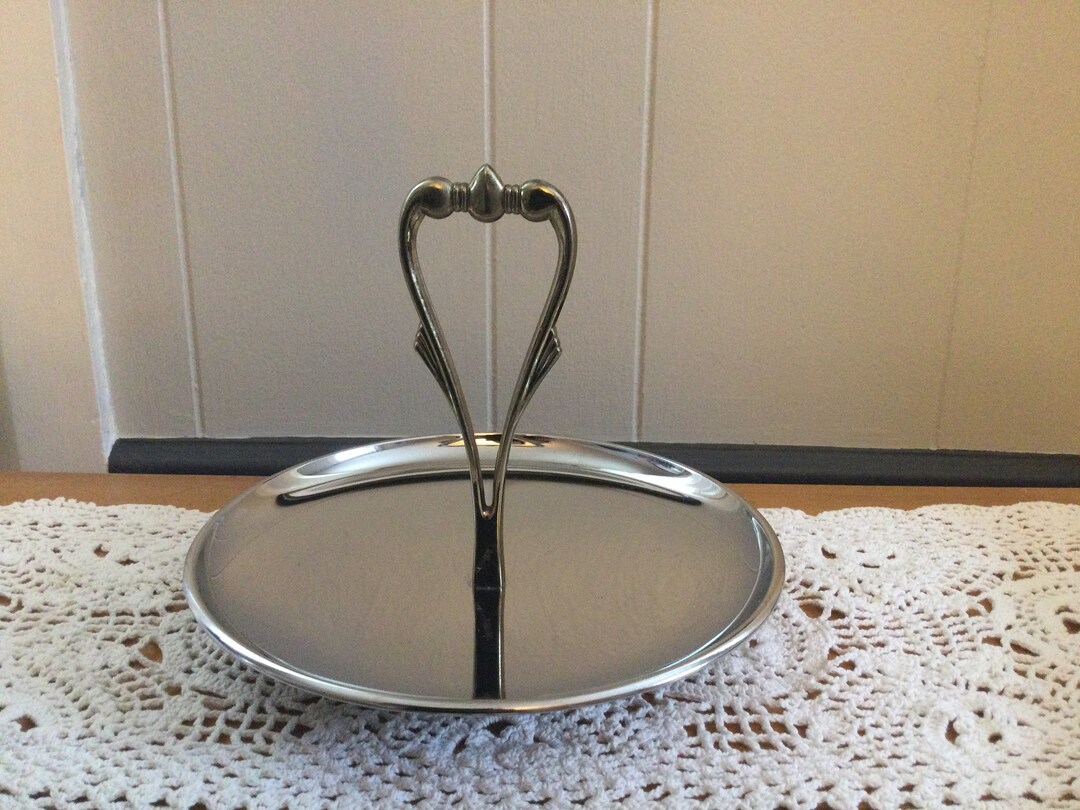 Kromex Tray, Mid Century Modern Tray, Appetizer Tray, Cheese and ...