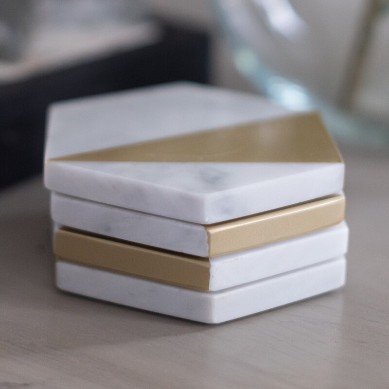 Modern Coasters - Etsy