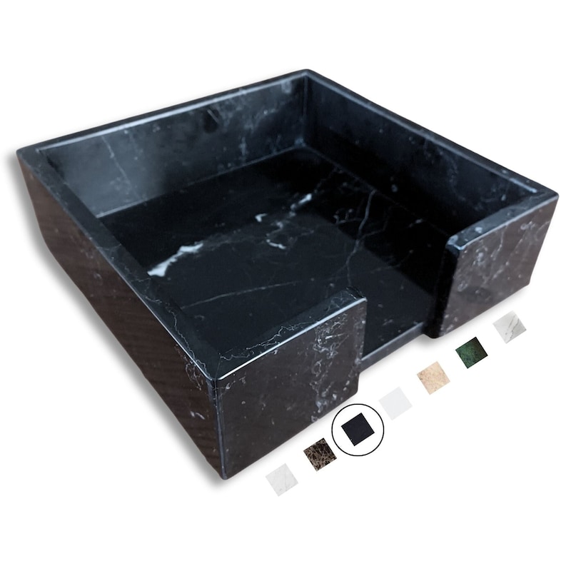 Modern Black Dinner Ring - Etsy