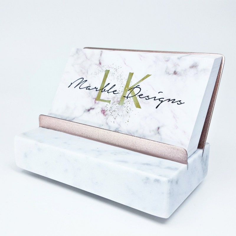 Marble Name Cards - Etsy
