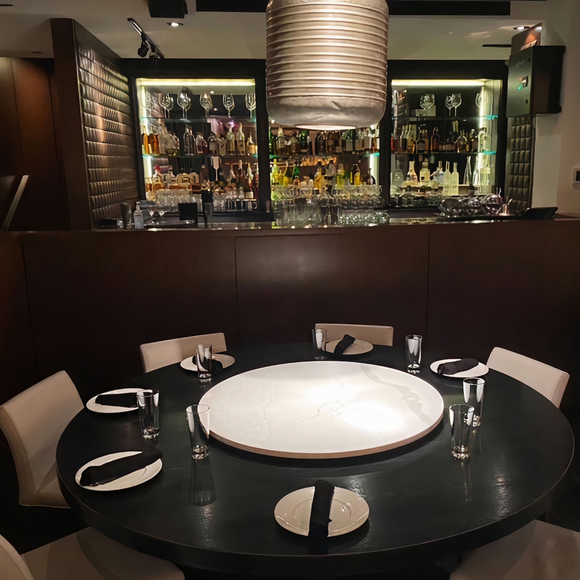 Large Marble Lazy Susan Turntable Centerpiece for Dining - Etsy