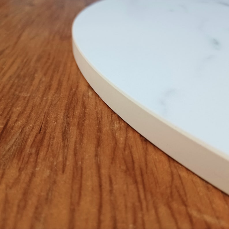 Round Porcelain Table Top, Custom Replacement for Indoor or Outdoor Use ...