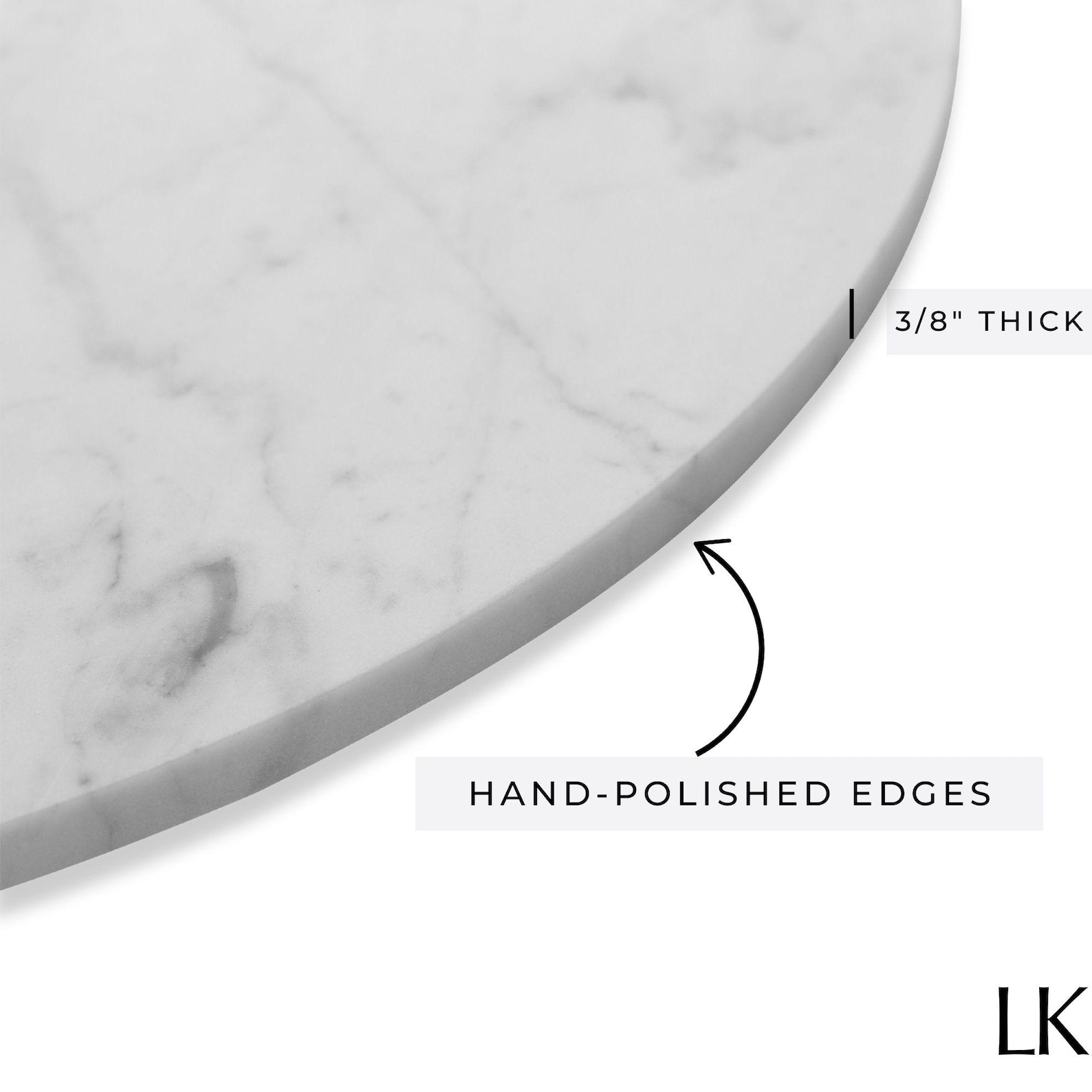 Oval Marble Tabletop Serving Tray, Custom Cut to Size Stone, Polished ...