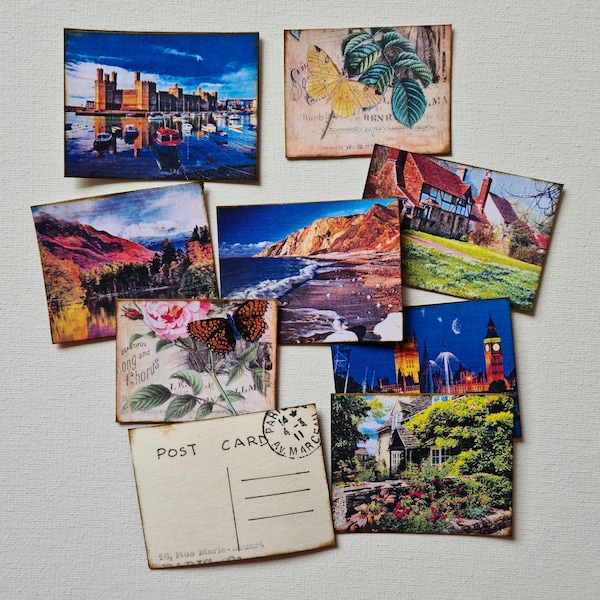Miniature Post Cards - Etsy