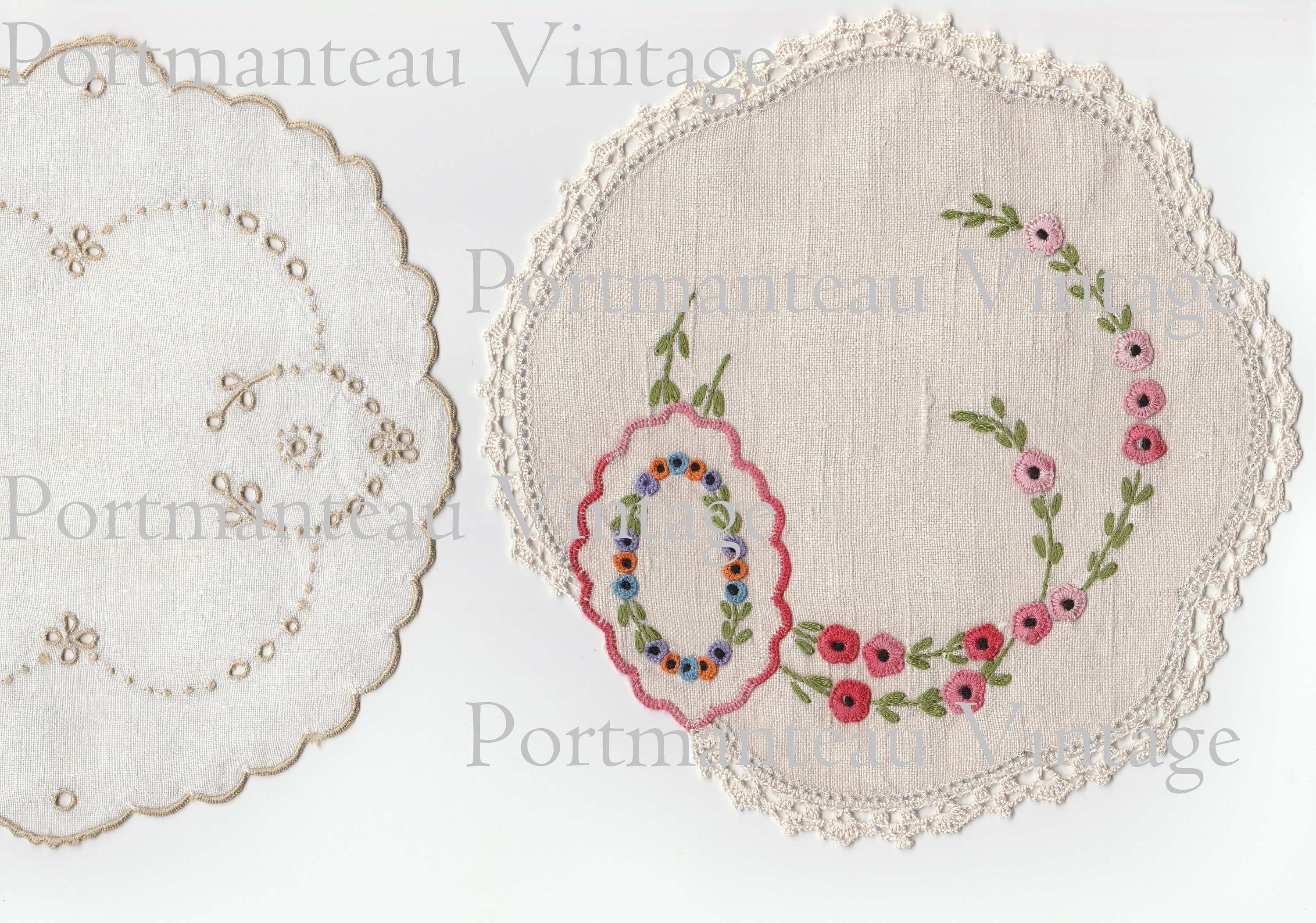 12 Printable Doilies,vintage Digital Doilies Kit,downloadable Doilies ...