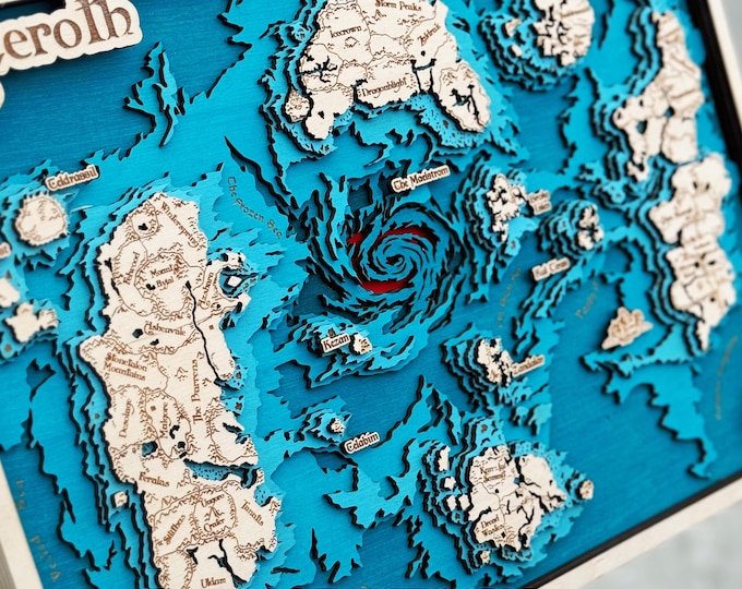 Custom Fantasy Map - Etsy