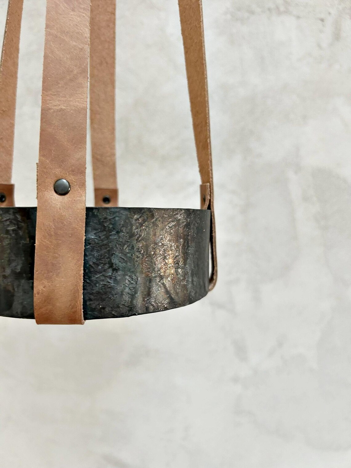 Handmade Leather Plant Hanger No.5 - Etsy