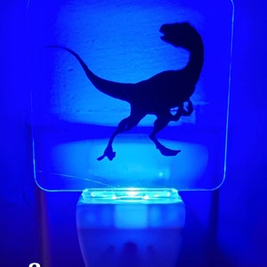 Dinosaur Night Light - Etsy