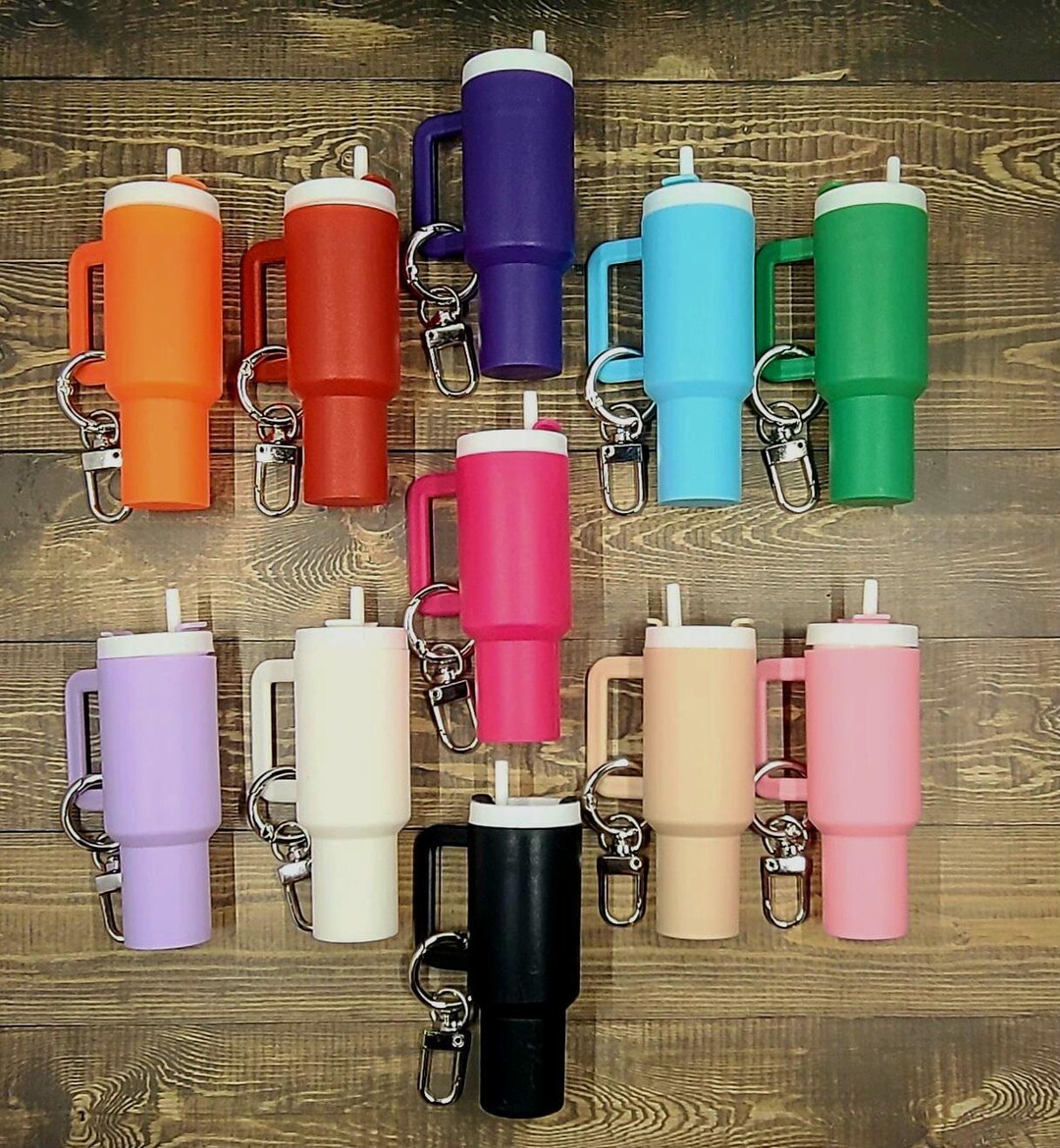 Mini Tumbler Keychain - Can Hold Chapstick or Other Small Items - Etsy