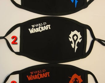 Wow Face Mask of Wellness Neck Gaiter World of Warcraft Inspired Face ...