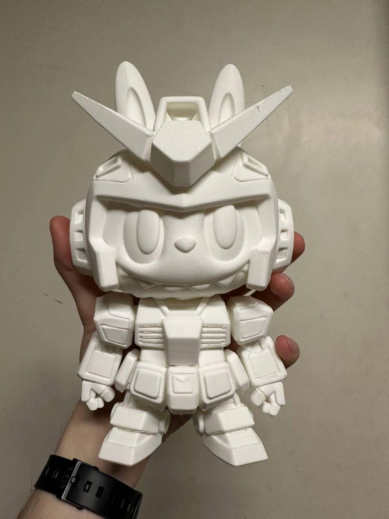 Labubu Gundam - DIY Paint by Numbers Kit - Etsy