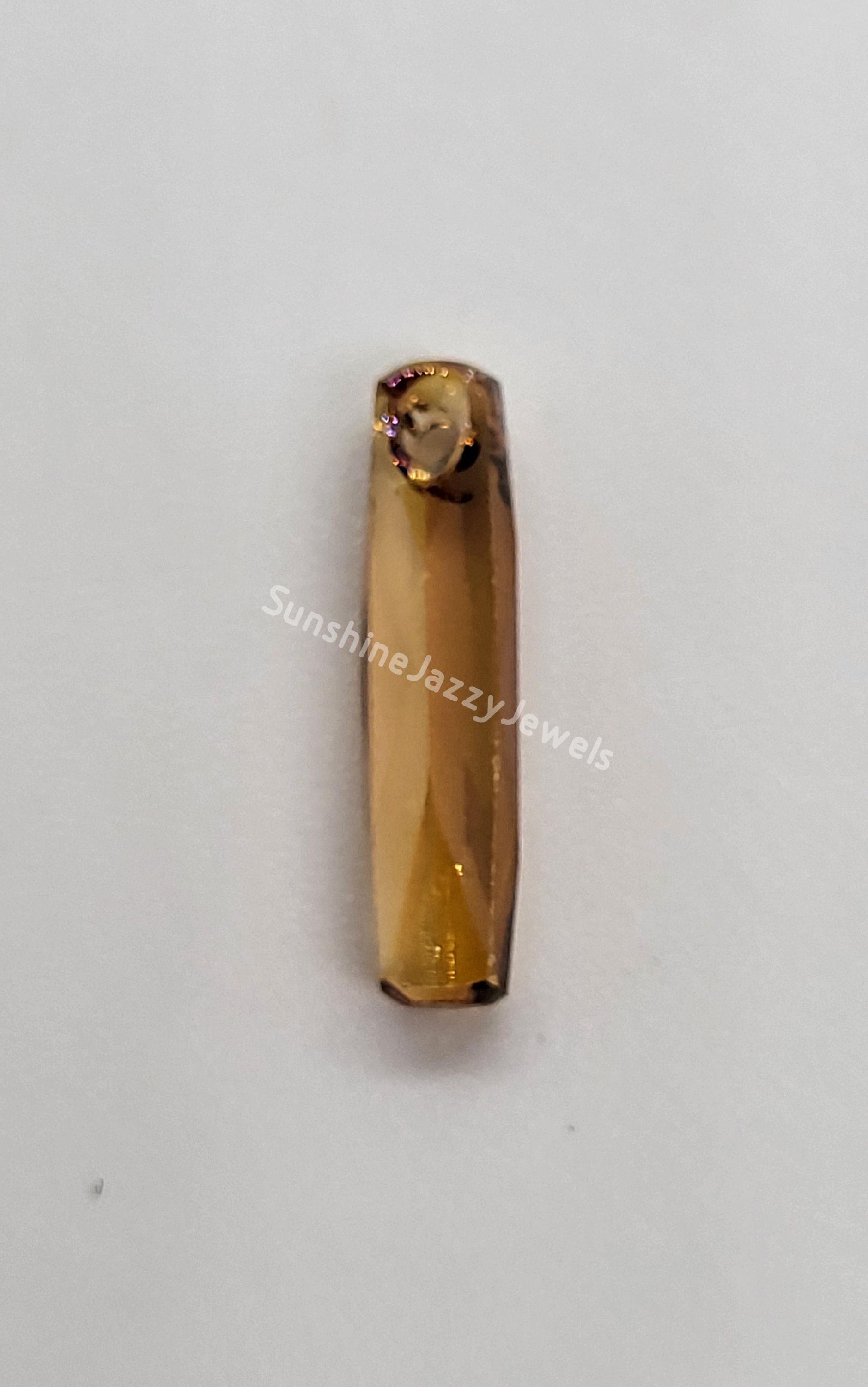 Swarovski Crystal 20x5mm Faceted Column 6460 Pendant; 2 Colors: Clear ...