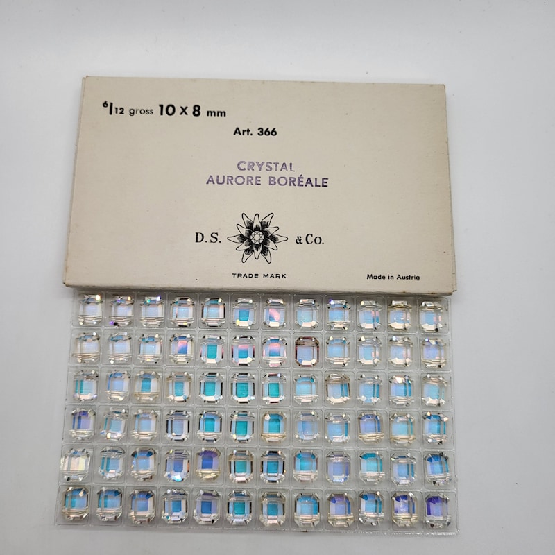 Rectangle Crystal - Etsy