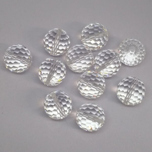 Faceted Crystal Ball - Etsy